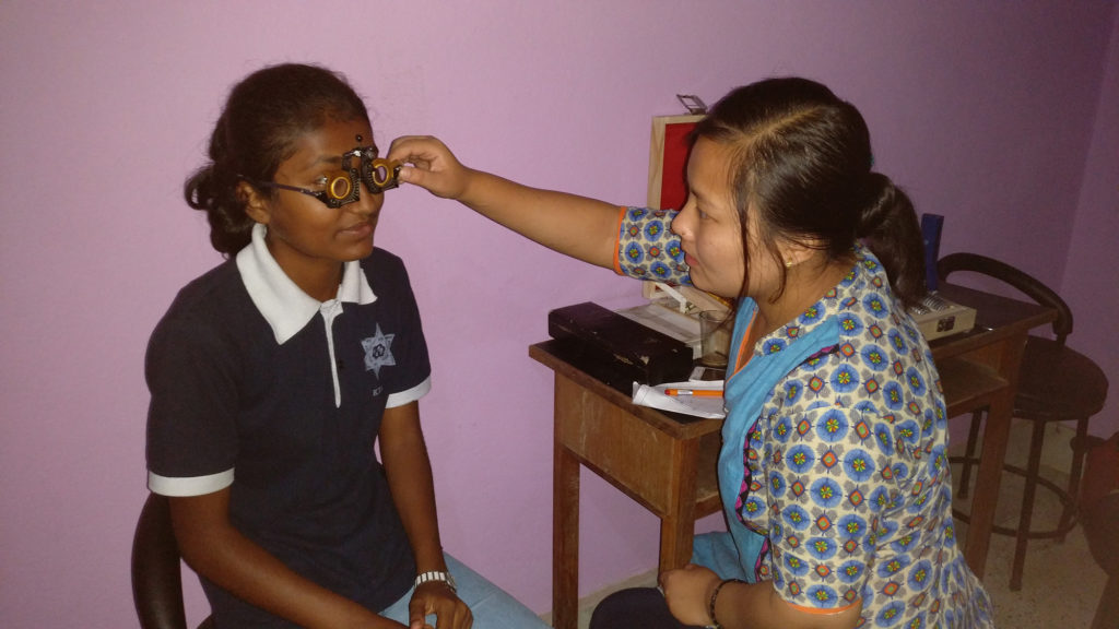 PHFI CEHJ » Allied eye health professionals in eye care services in Nepal